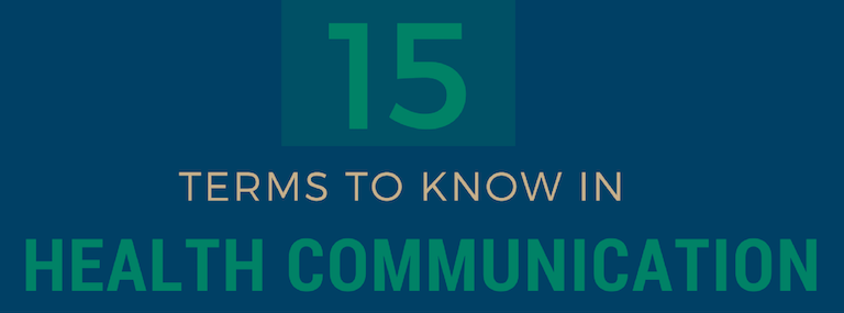 15 Terms to Know in Health Communication | Online Public Health